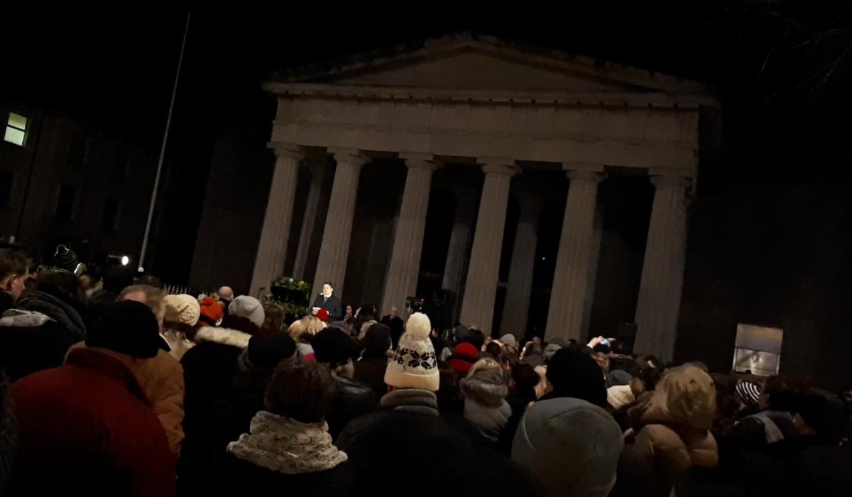 WATCH: Vigil in Dundalk for Japanese man Yosuke Sasaki - Louth Live