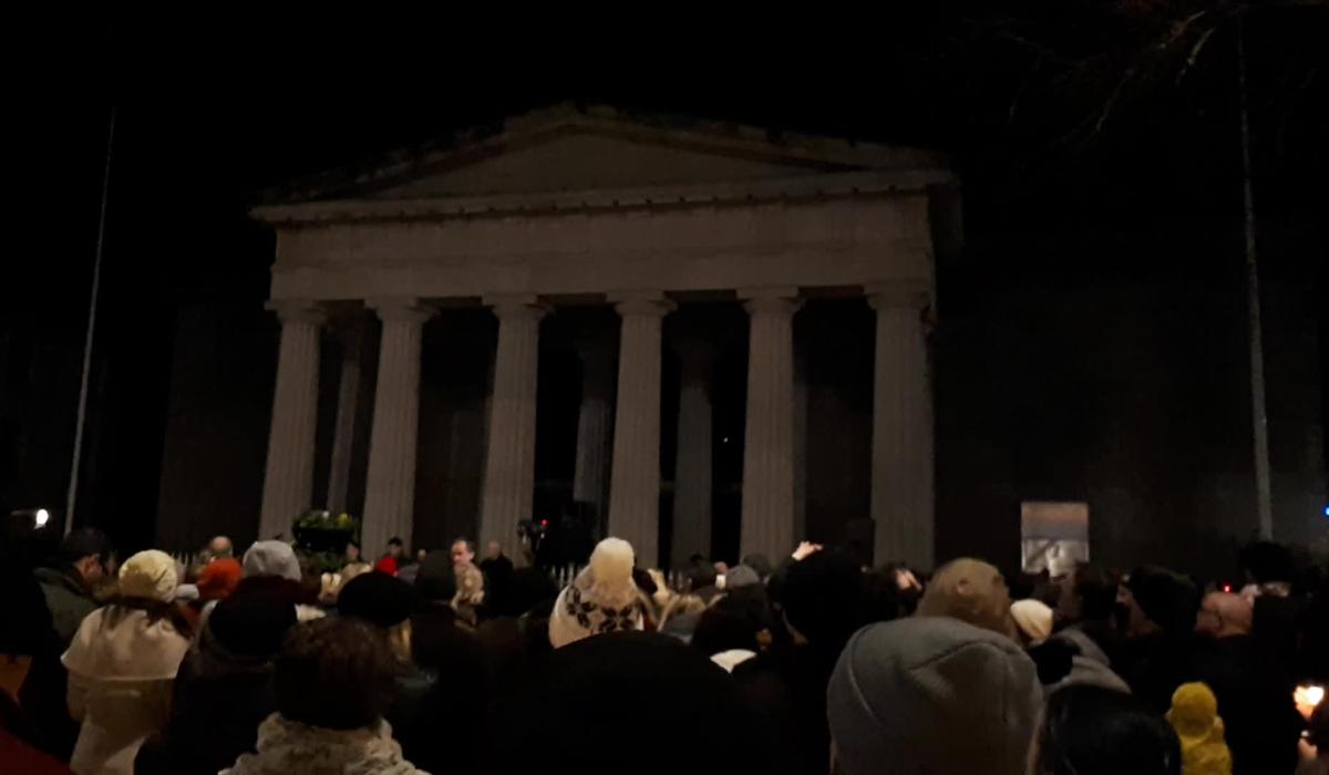 WATCH: Dundalk crowd listens to 'Imagine' song at Yosuke Sasaki vigil ...