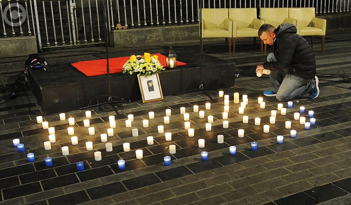 PICTURES: Dundalk comes to a stop for emotional vigil for Yosuke Sasaki ...