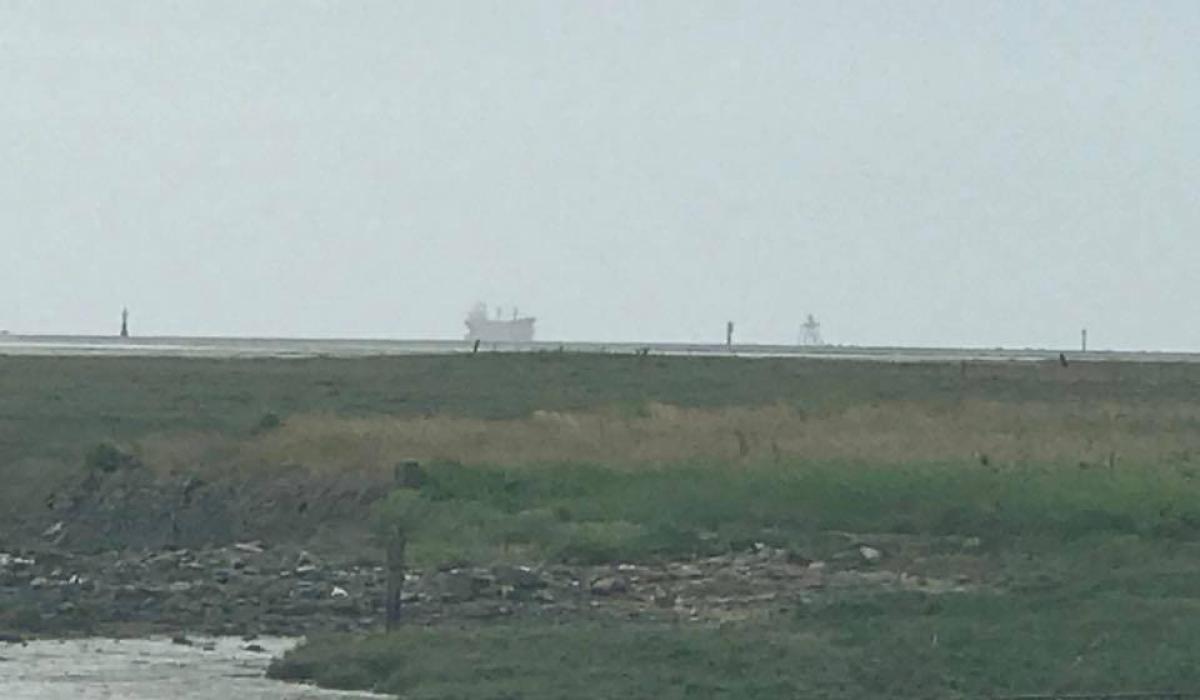 'Mystery' ship off Dundalk Bay sparks debate online - Louth Live