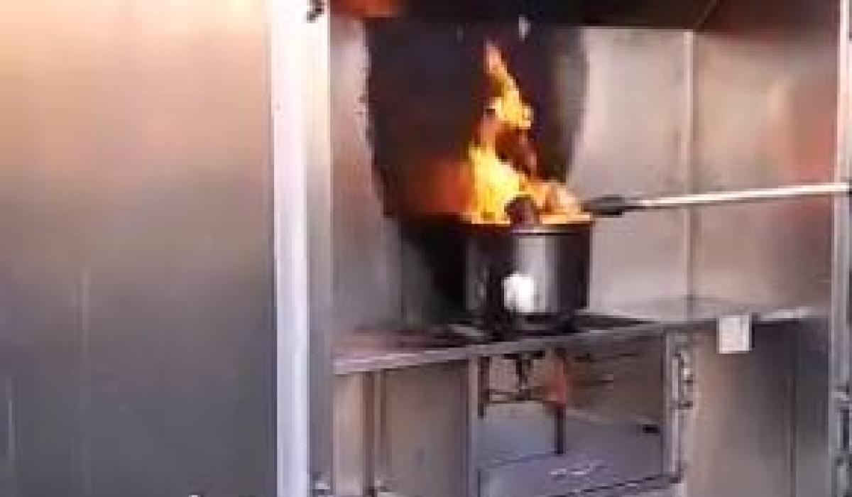 WATCH: Dundalk fire service show horrific speed of chip pan fire ...