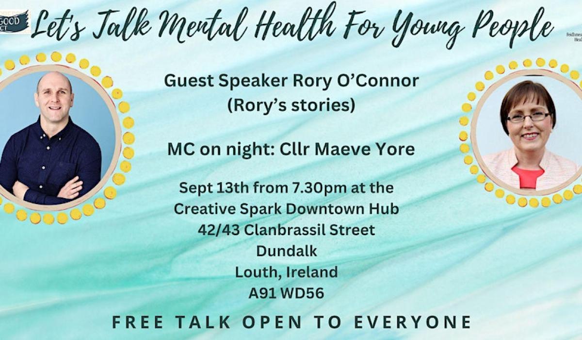 Rory’s Story Let’s Talk Mental Health comes to Dundalk - Louth Live
