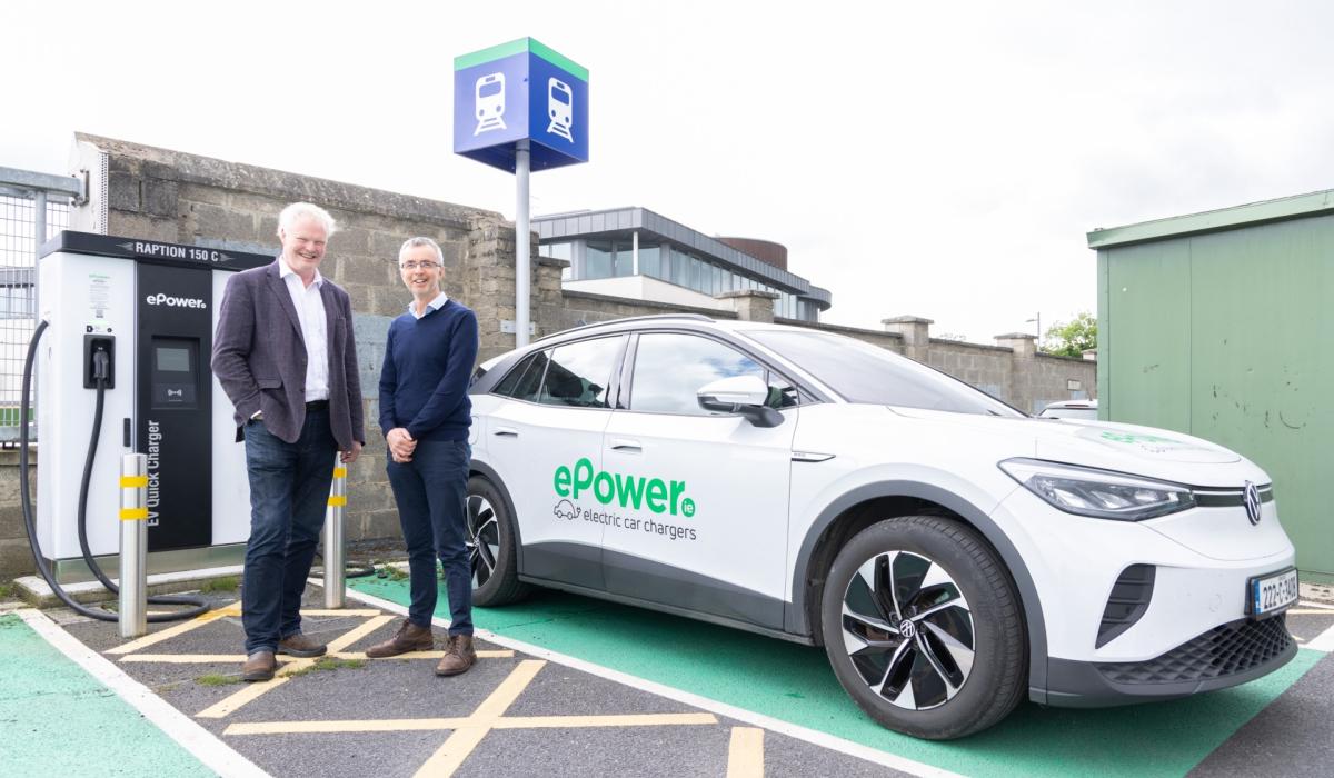 ePower installs fast charger for EVs at Dundalk Train Station - Louth Live