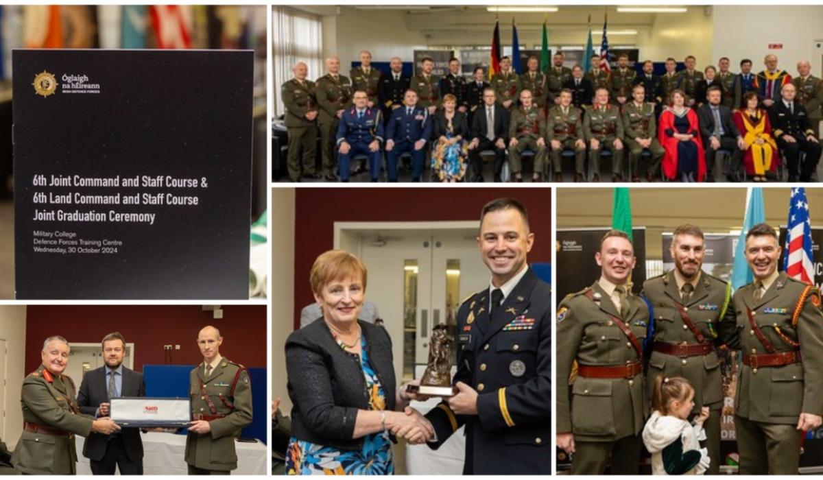 PICTURES: Defence Force members celebrate graduation from Command and ...