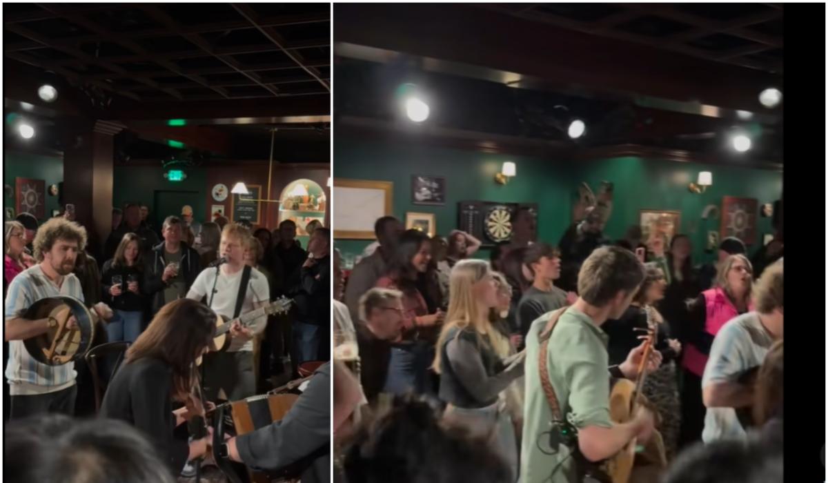 WATCH: Ed Sheeran builds pub and joins trad session with famous Irish ...