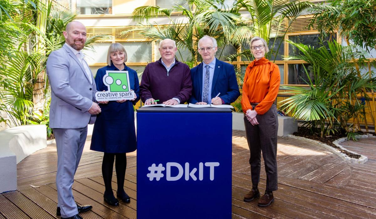 Dundalk IT extends collaboration with Creative Spark - Louth Live