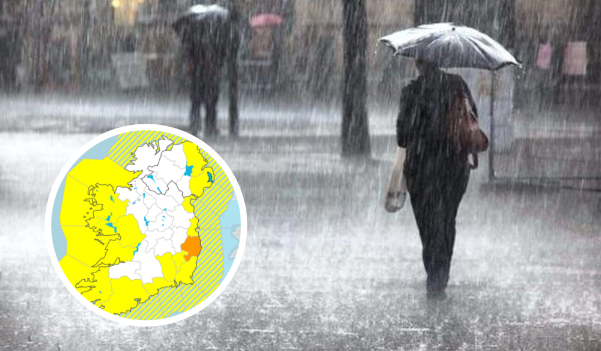 Disastrous Easter weather warning forecast as Met Éireann issues Status ...