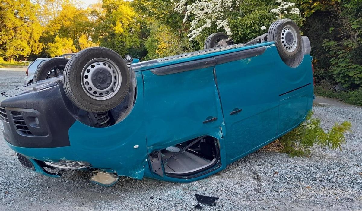 PHOTOS: Vehicles overturned and CCTV wires cut as gardaí probe €500k ...