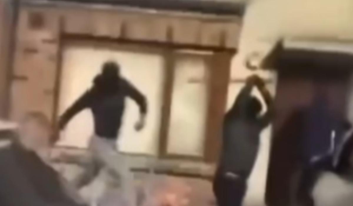 Shocking footage shows gang with axes and slash hooks storming Limerick ...