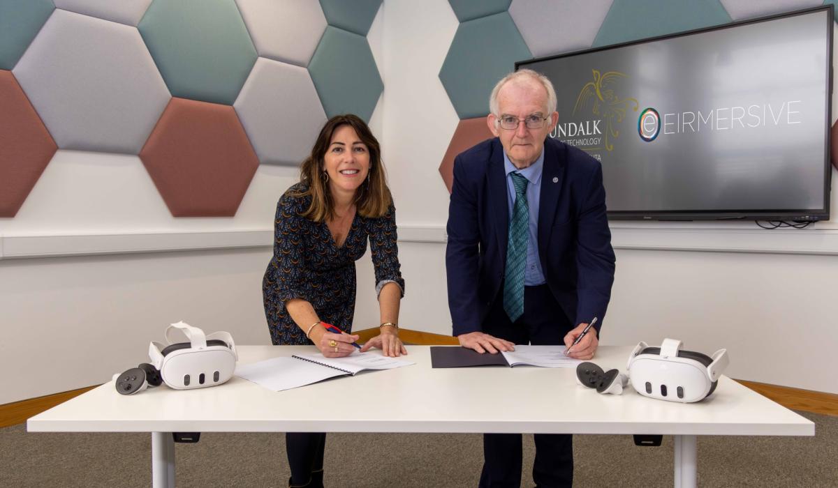 Dundalk IT signs MoU with Eirmersive to drive cutting-edge research ...