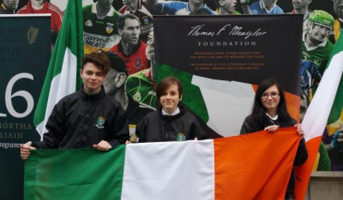 Marist students at national flag event - Louth Live