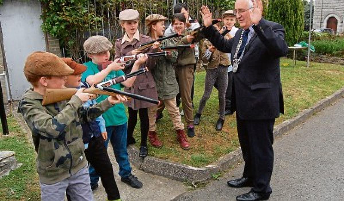 Easter Rising sculpture unveiled at St Peter's NS - Louth Live
