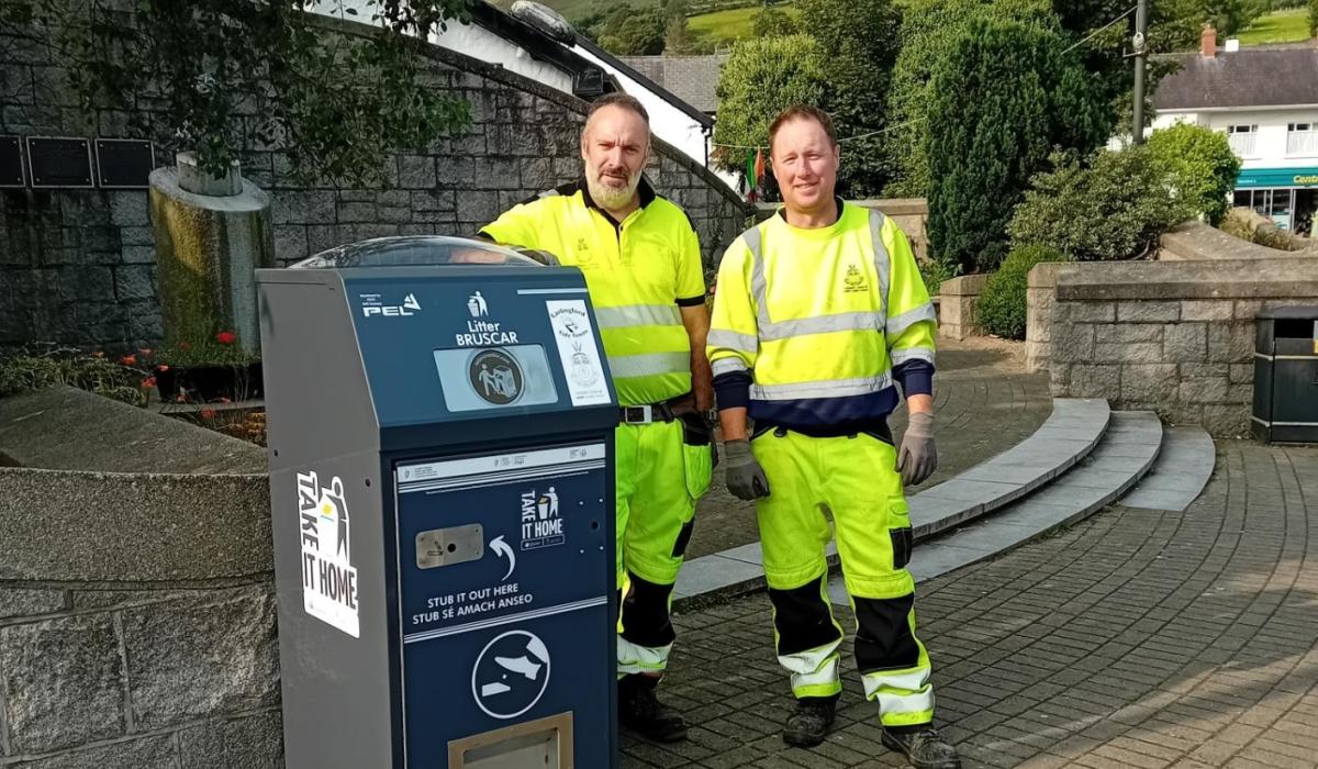 New Solar powered bins installed in Carlingford - Louth Live