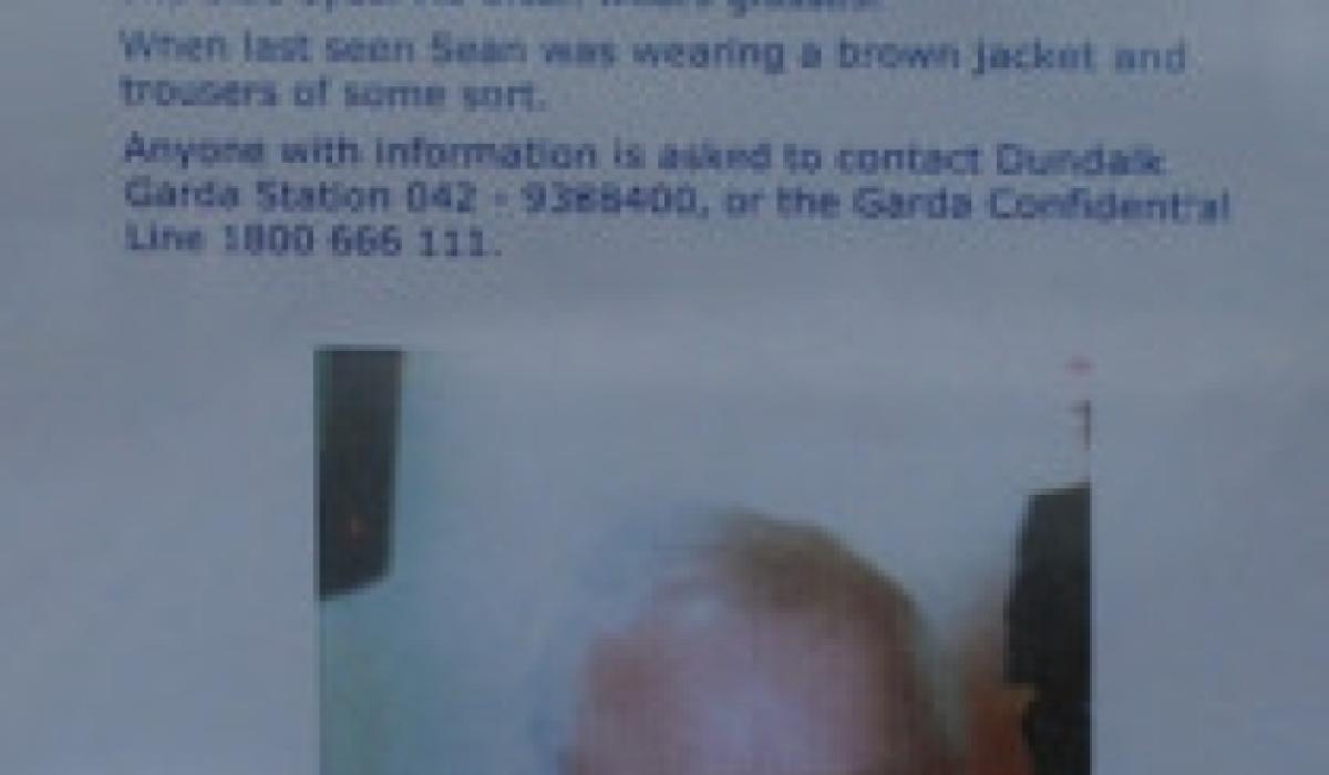 Sean Waters still missing - Louth Live