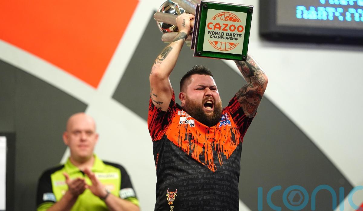 WATCH: Michael Smith throws nine-darter en route to winning maiden ...