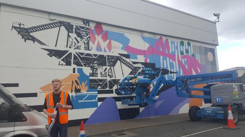 Dundalk urban art festival to feature on RTÉ News - Louth Live