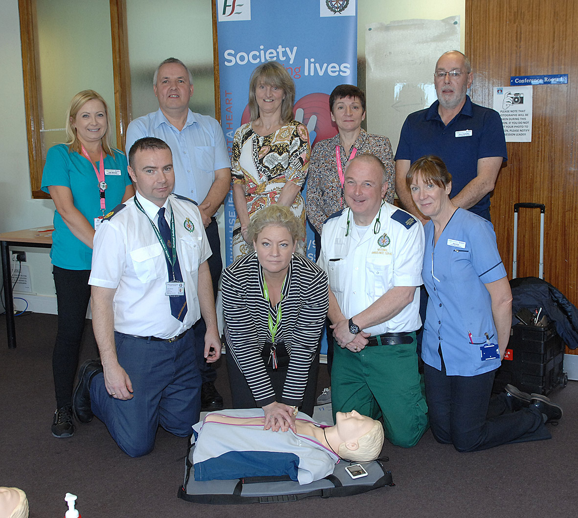 CPR training at Louth County Hospital to mark European Start a Heart ...