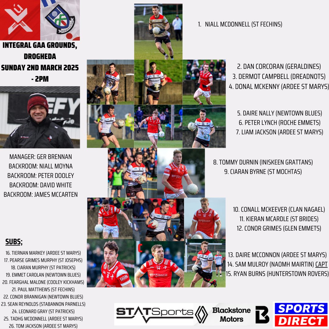 Louth take on top of the table Monaghan in crucial NFL clash - Louth Live